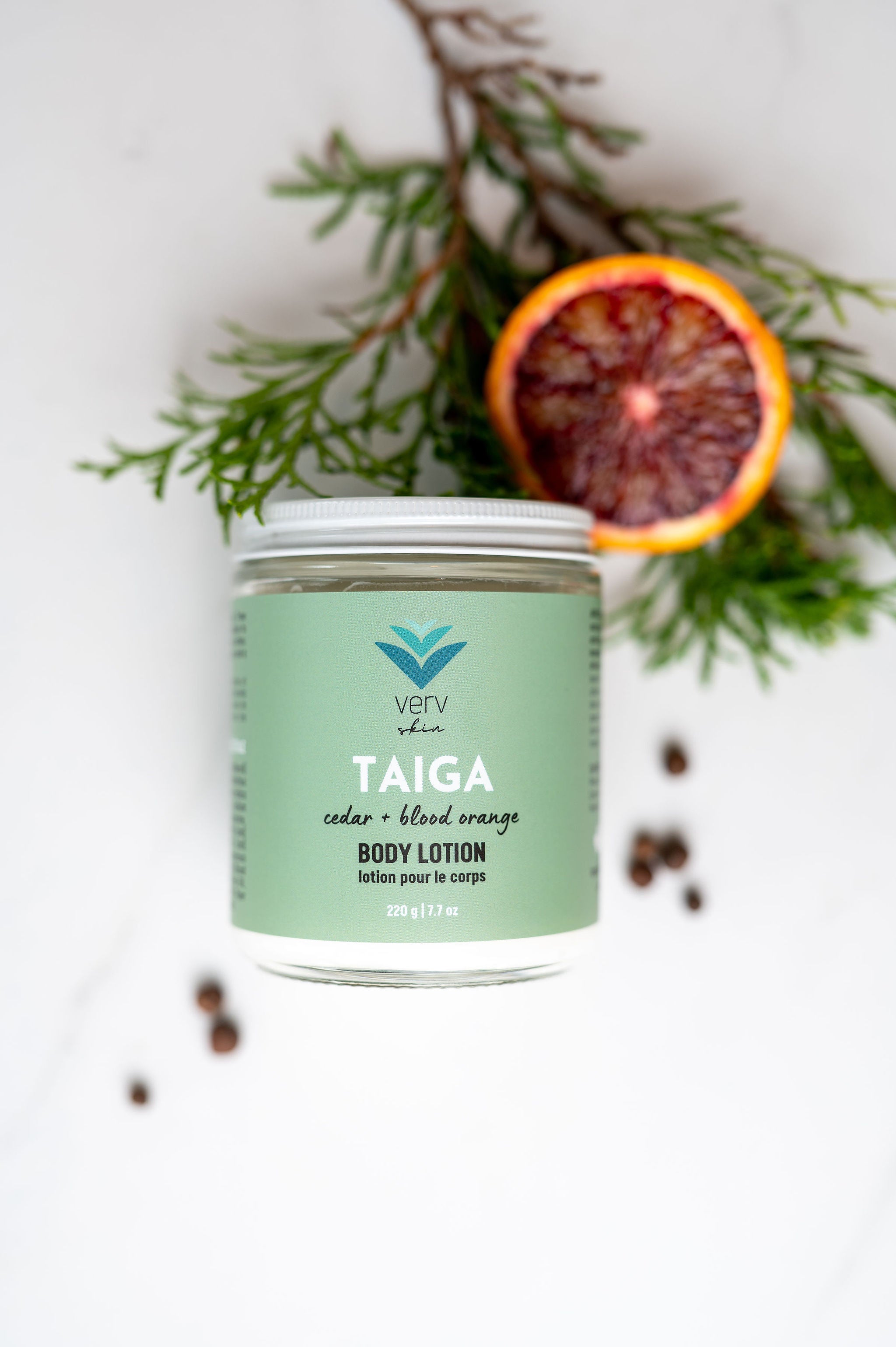 Body Lotion | TAIGA Cedar & Blood Orange – Verv Skin